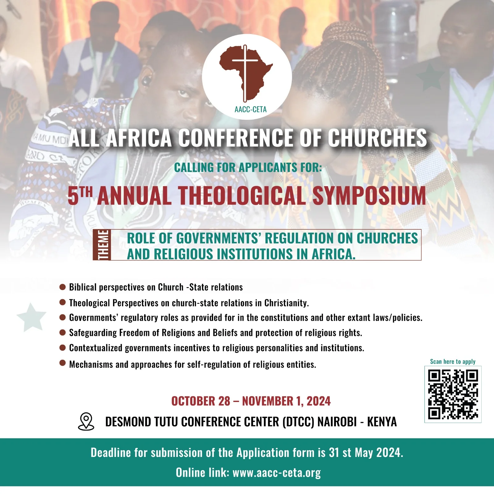 Applications Open for the 5th Annual Theological Symposium on ...